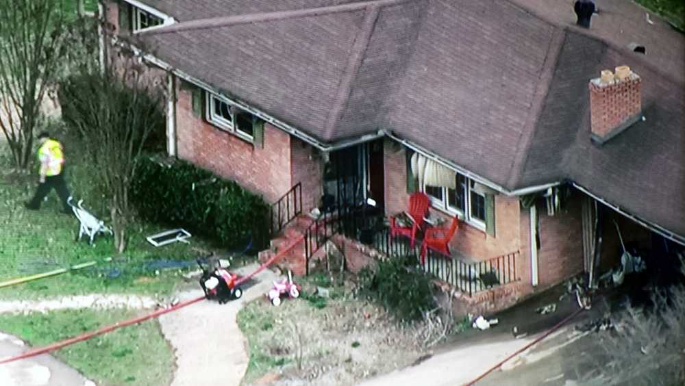 House burns off White Horse Road, witnesses say