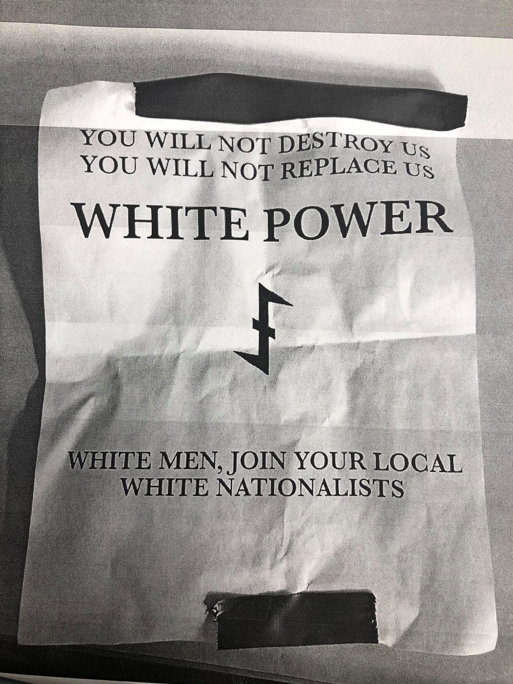 Noose, white nationalist posters found in Yarmouth