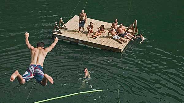 This cliff jumping park is the perfect summer day trip