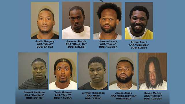 9 'Wick Squad' drug gang members indicted in Baltimore crimes
