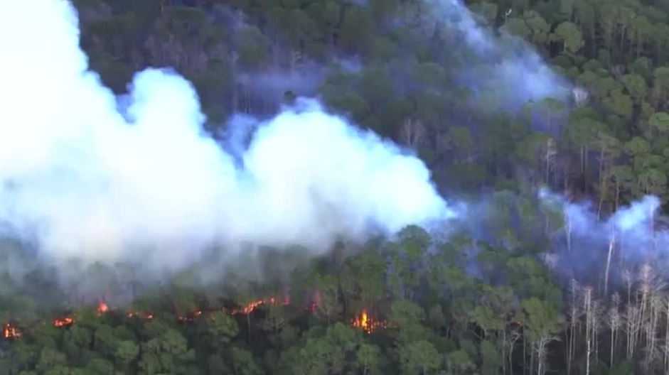 Fire danger remains high in Central Florida amid dry conditions