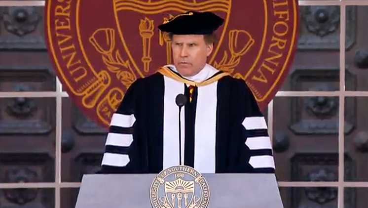 Stay classy, USC, Will Ferrell delivers commencement talk