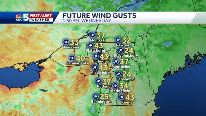 Strong thunderstorms possible across Vermont, northern New York on ...