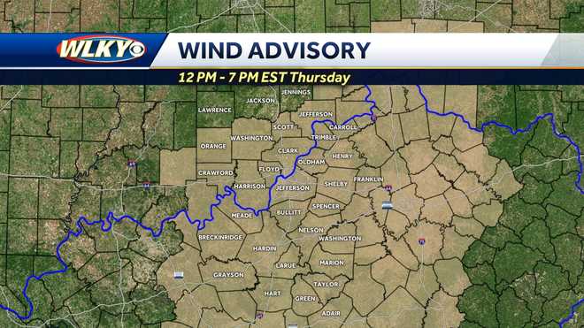 Louisville weather: Soaking rain and storm chances for Wednesday night