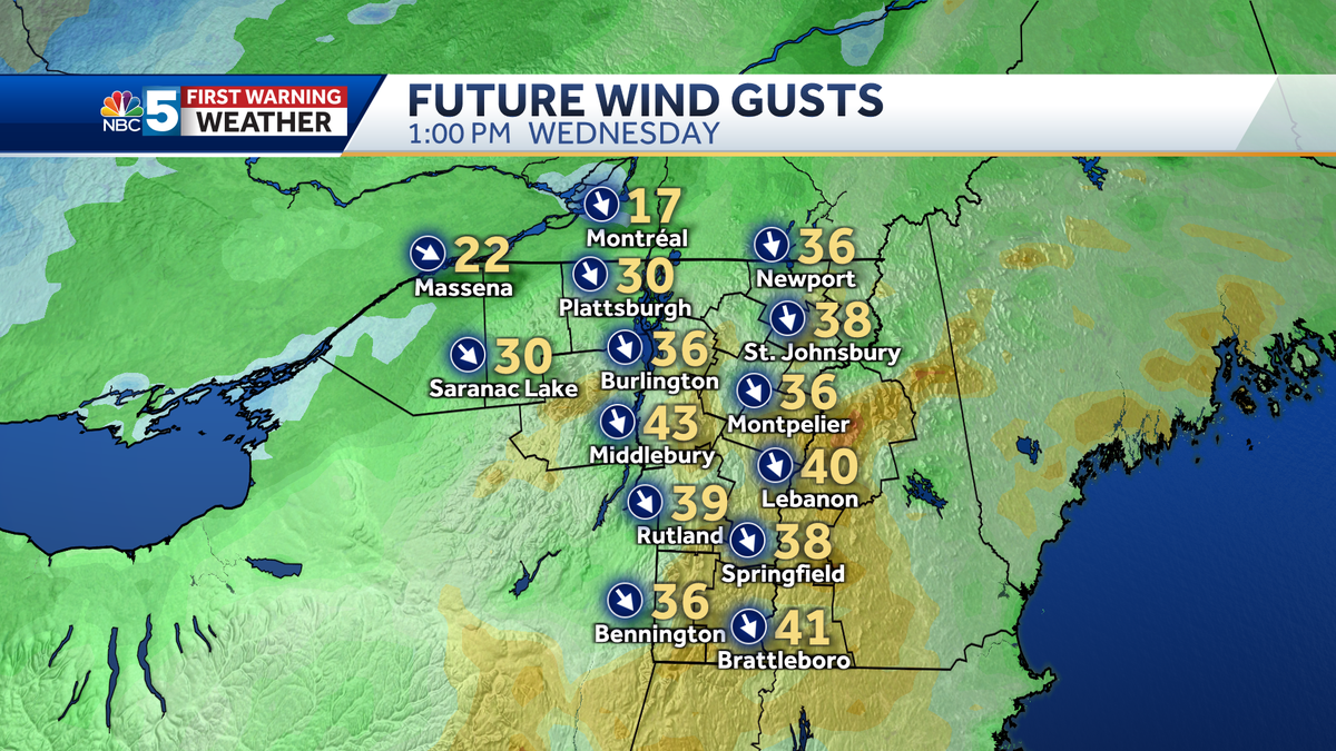 Heavy snow slowly tapers, but strong wind gusts pick up