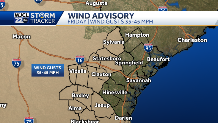 Strong winds moving in today bringing impact weather for the afternoon ...