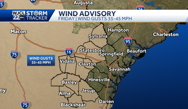 Strong winds moving in today bringing impact weather for the afternoon ...