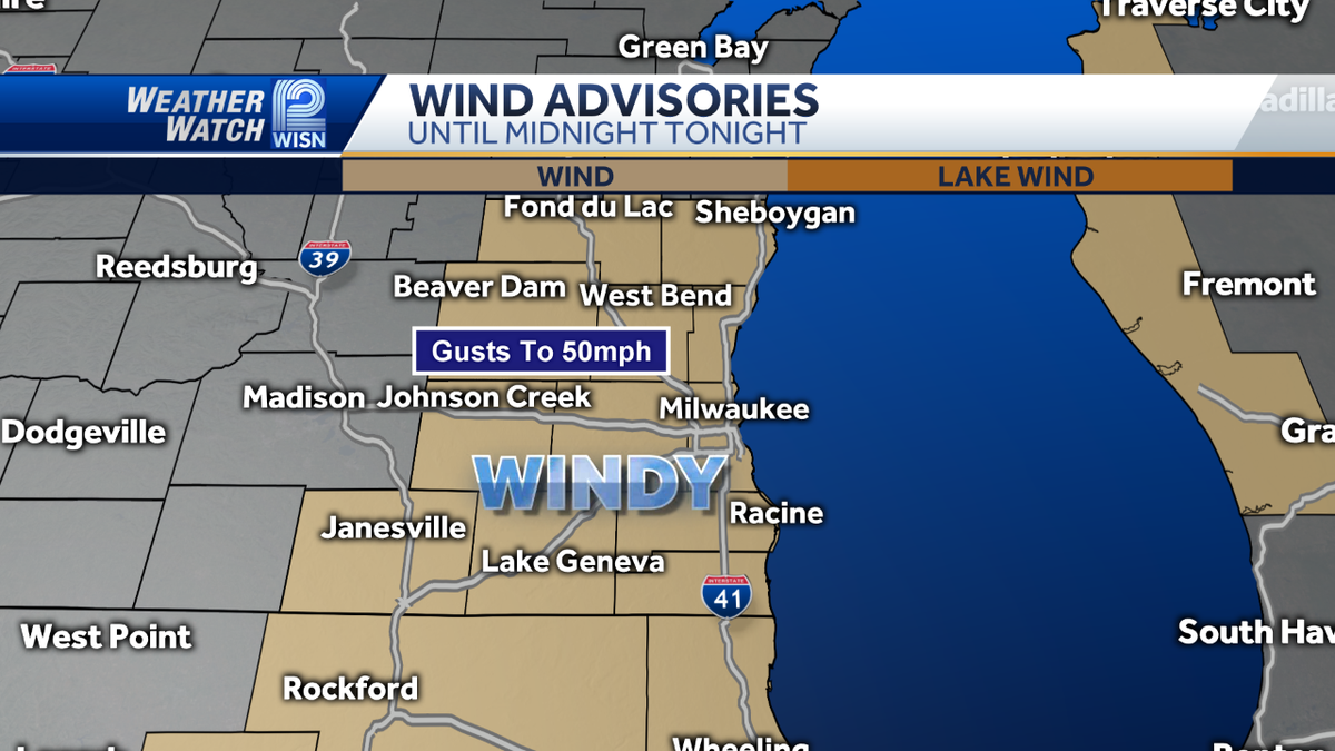 Tropical Storm Cristobal bringing rain to Wisconsin