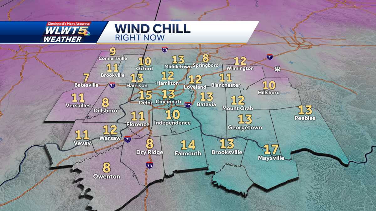 Weekend weather planner: Arctic air brings tumbling temps but warmer ...