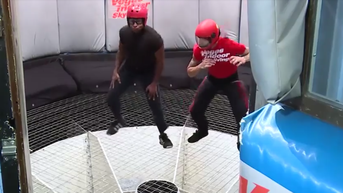 Wind tunnel gives glimpse of hurricane-force winds