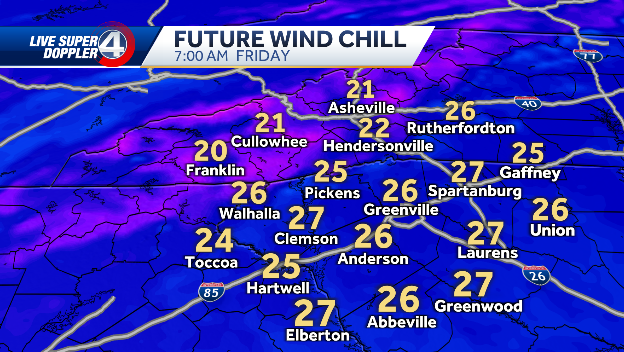 First freeze Thursday night in parts of South Carolina