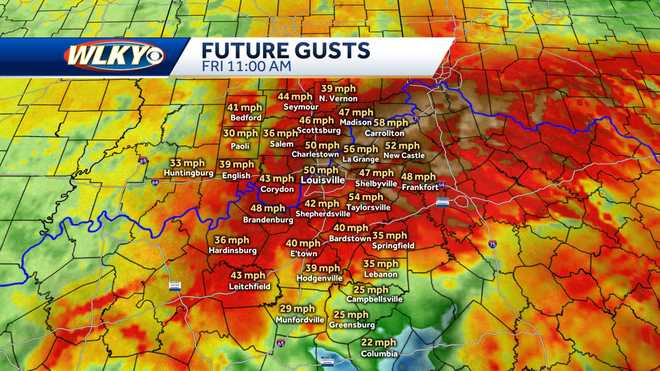 Hurricane Helene to bring heavy rain, strong winds to Louisville