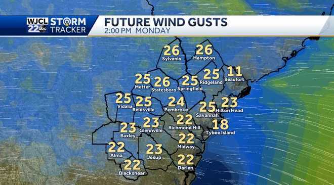 Breezy beginning to the week but warmer weather coming