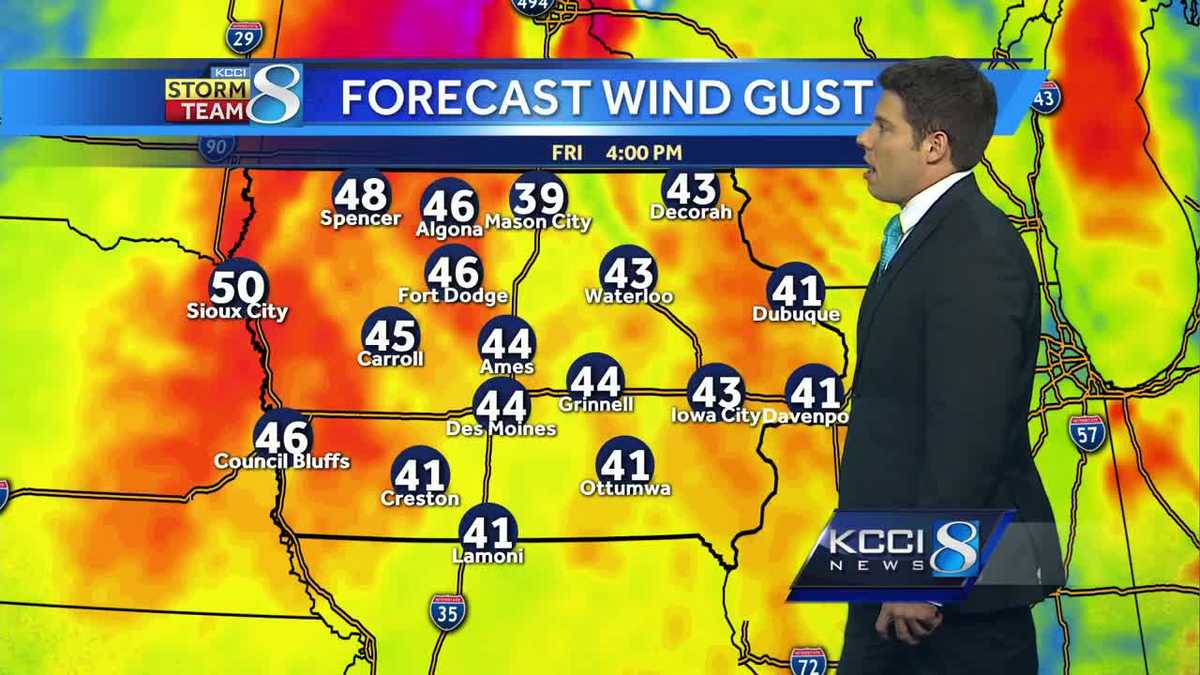 Wind advisory: 50+ mph wind gusts
