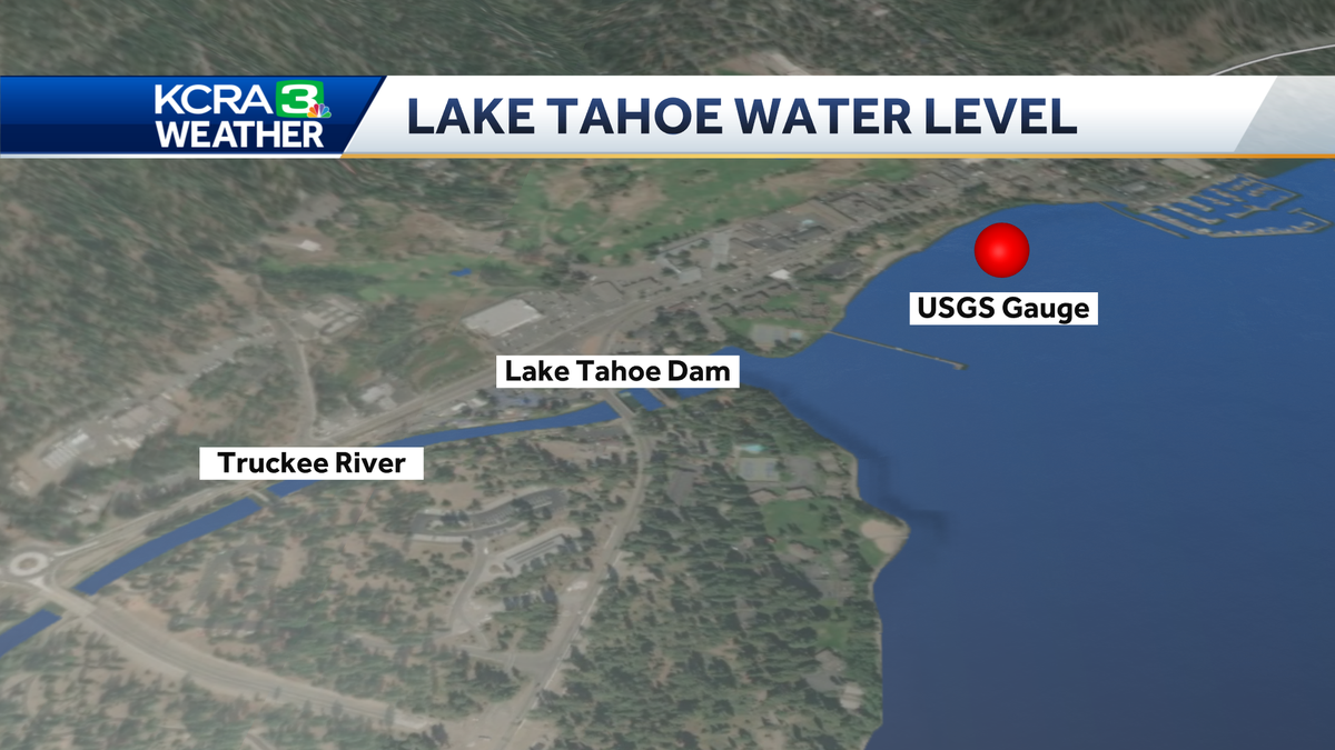 Lake Tahoe is full for the first time in five years