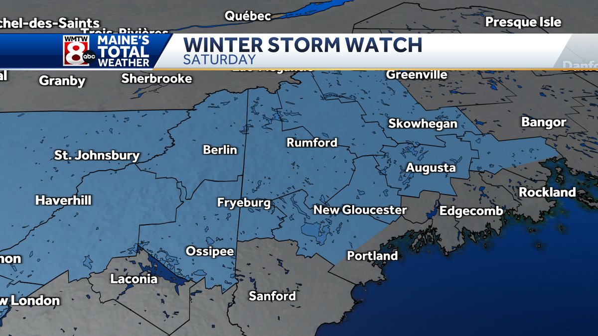 Maine battling strong winds today, weekend storm looms