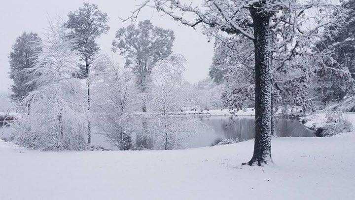 Viewers share pictures of Mississippi winter wonderland
