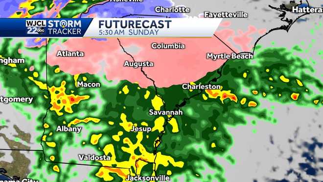 Savannah: Rain, snow to hit parts of Georgia, South Carolina