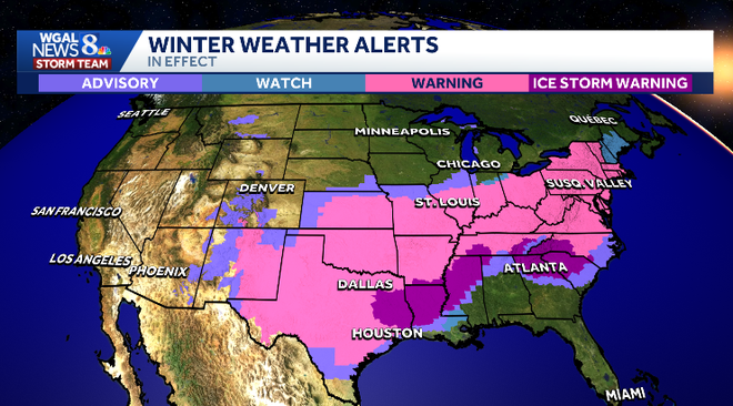 PA SNOWSTORM| Winter storm warning