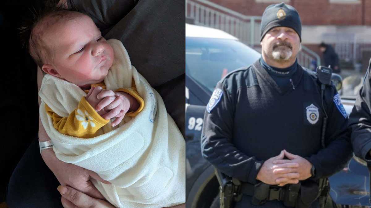 Mass. police officer saves choking baby shortly after completing CPR ...
