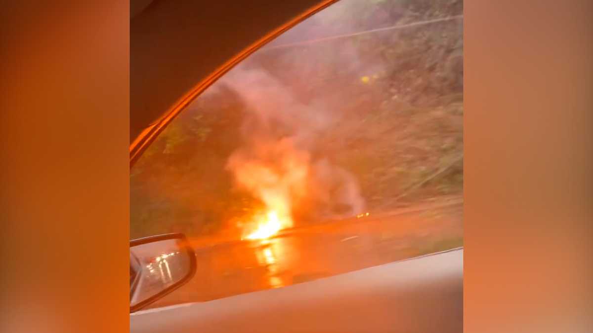 Allegheny County: Wires catch fire on side of Route 51
