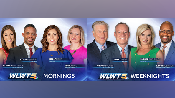 WLWT News 5 is No. 1 in mornings and 11 p.m.