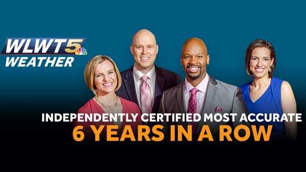 WLWT weather certified most accurate in Cincinnati for 6th straight year