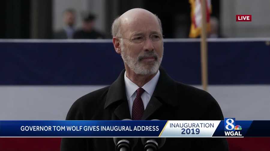 Pennsylvania Gov. Tom Wolf to be inaugurated for second term today