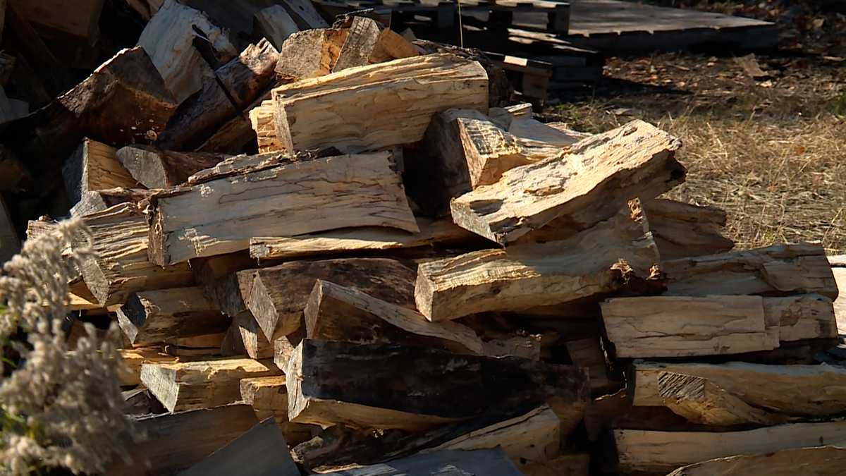 Wood bank providing heating fuel for neighbors