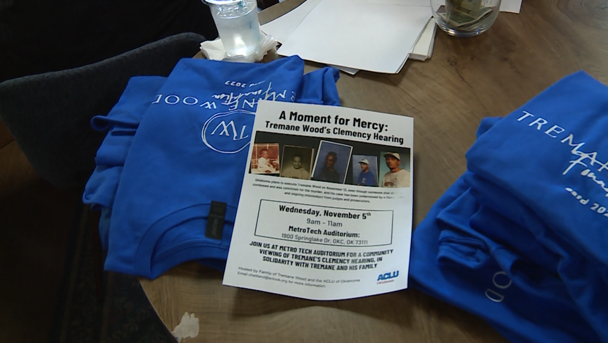 Family rallies to stop Tremane Wood's execution in Oklahoma