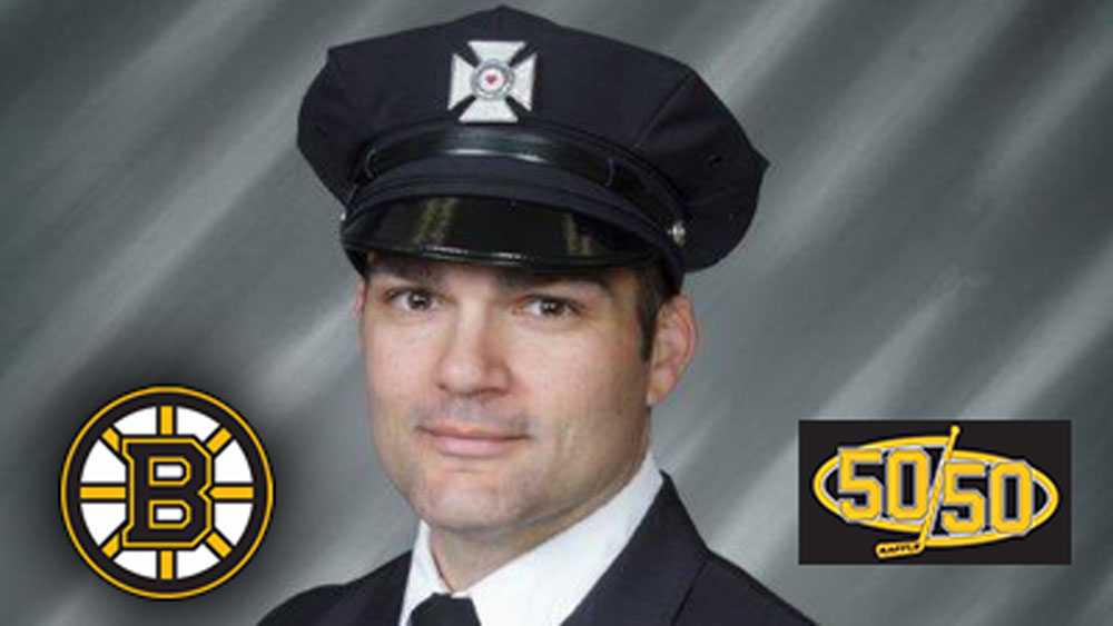 Bruins 50/50 to benefit family of fallen Worcester firefighter
