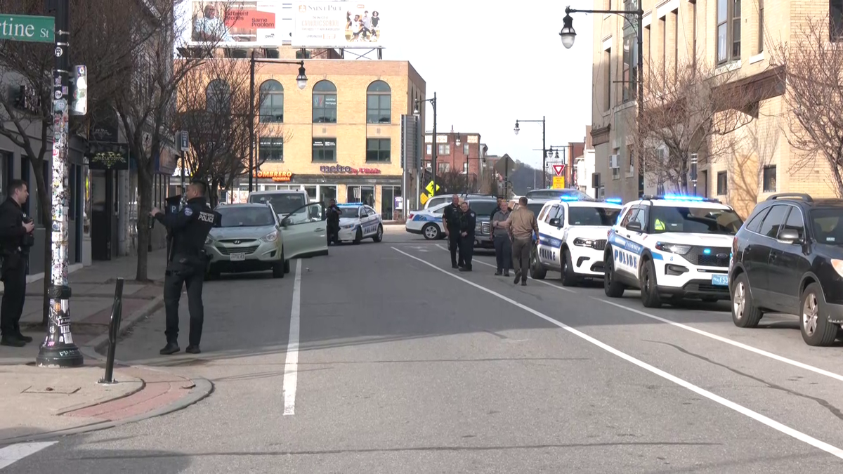 Woman hospitalized, suspect arrested in Worcester shooting, police say