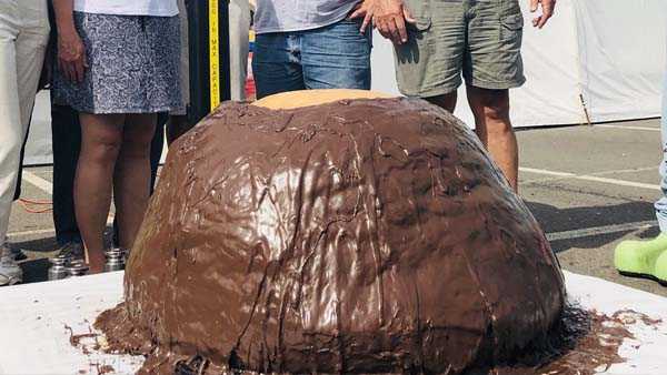 Ohio State Fair: World's largest buckeye weighs just shy of 350 pounds