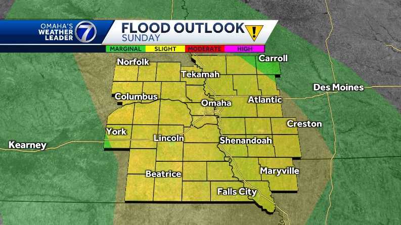 Omaha weather: Scattered showers for Labor Day weekend