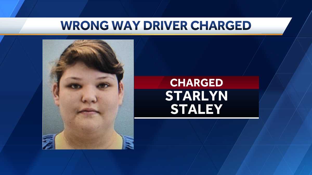 Wrong-way driver charged with DWI after crashing car