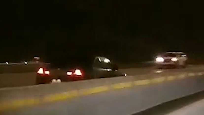 Dashcam Catches Driver Going Wrong Way On I 94