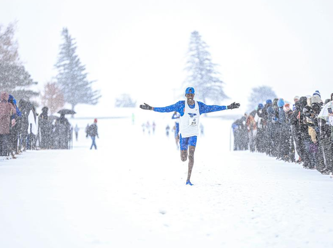 'Some had never seen snow': Cross country national championships held ...