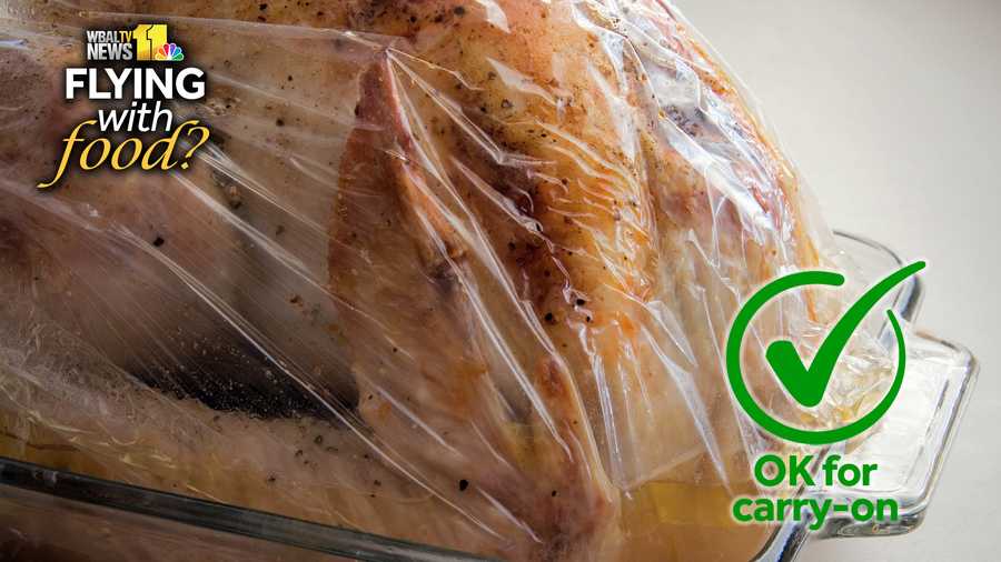 Flying with food? Here's what's allowed through security