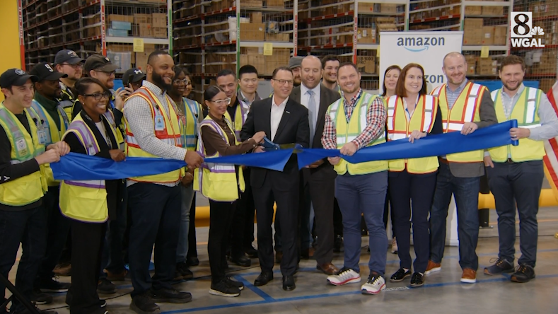Amazon celebrates opening of new fulfillment center in York County