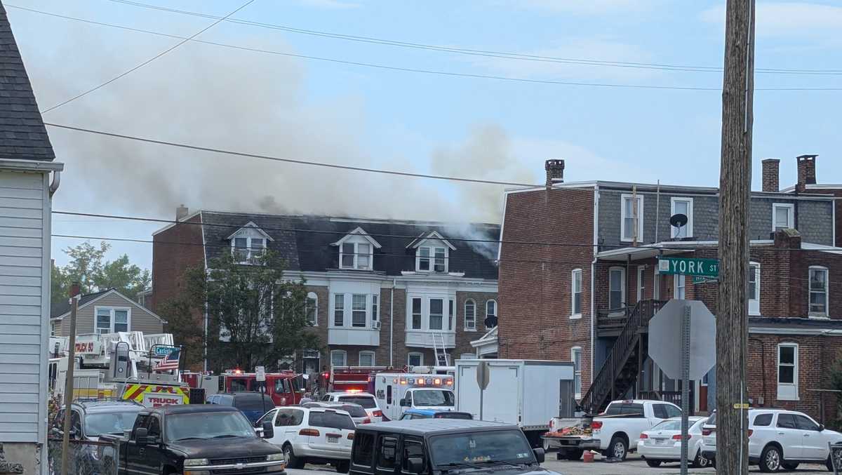 Multiple houses catch fire in York City