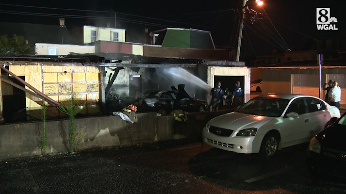 Two overnight fires in York County