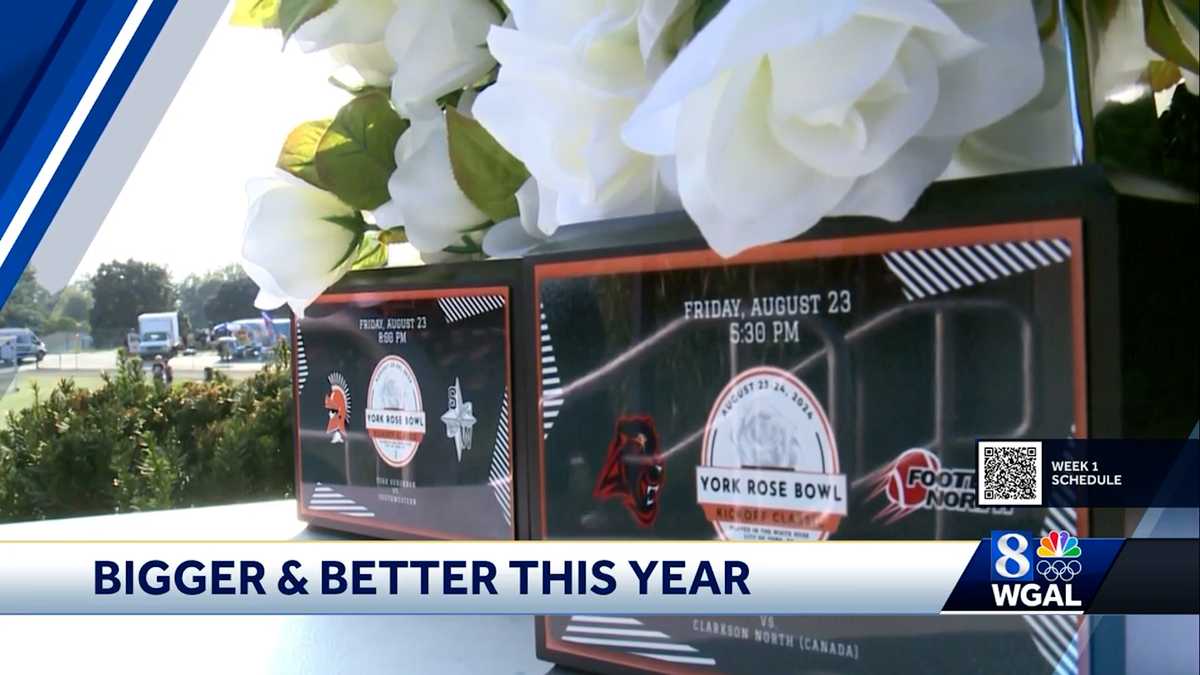 'We're ecstatic to continue the tradition': York Rose Bowl Classic ...