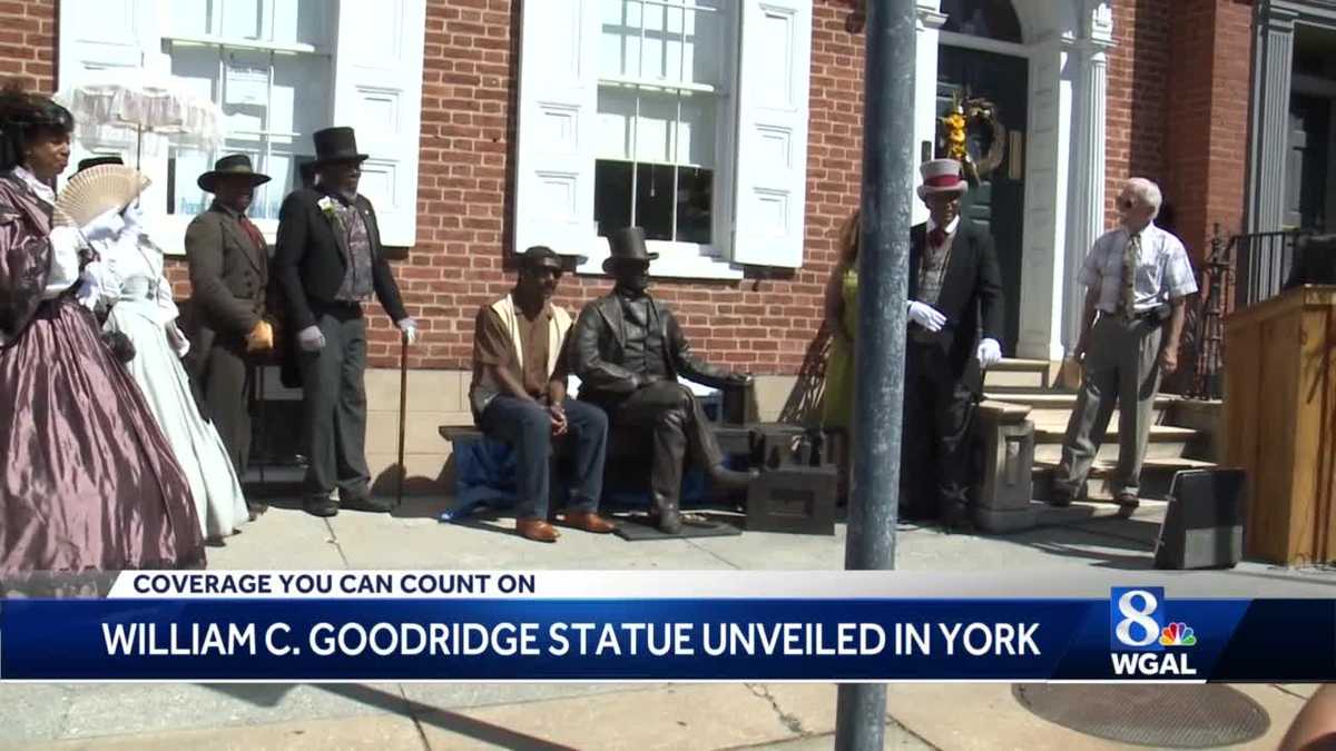 William C. Goodridge statue unveiling