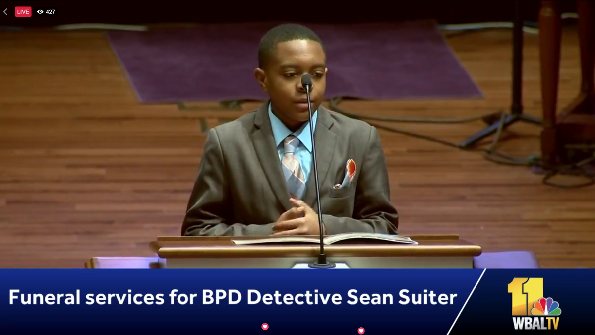 PHOTOS: Baltimore police Detective Sean Suiter's funeral