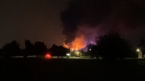 OKC crews battle fire after Yukon home engulfed in flames