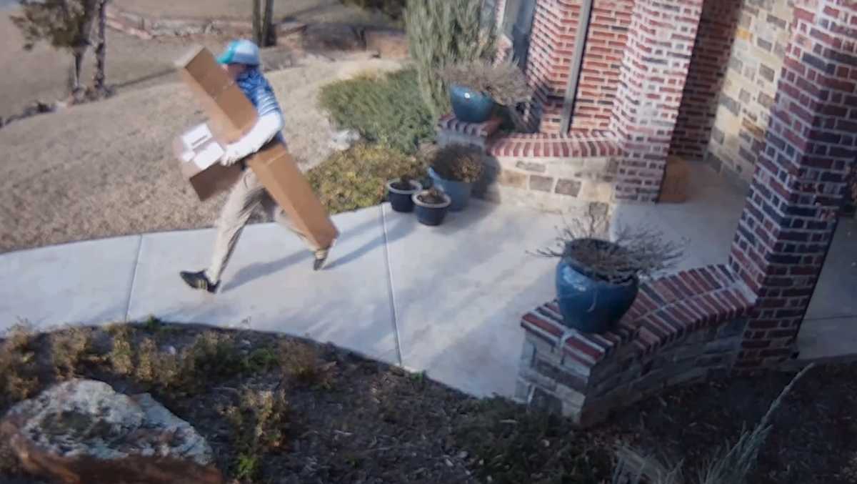 Man Caught On Camera Stealing Packages Off Yukon Homes Porch
