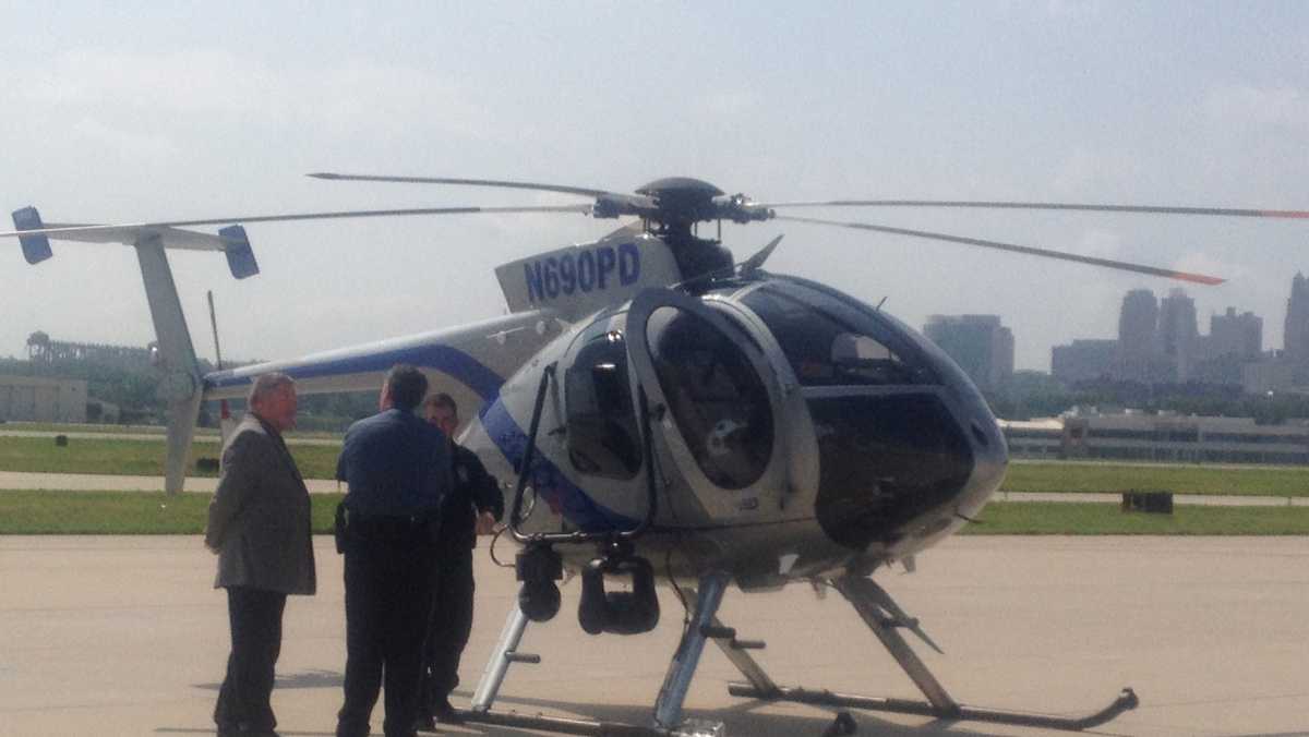 Man sentenced for aiming laser pointer at KCPD helicopter