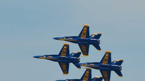 Blue Angels to fly over Naval Academy Commissioning