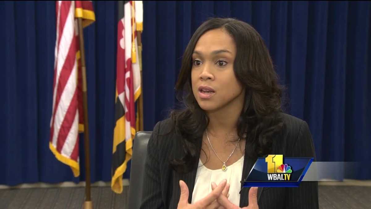 Baltimore prosecutor says she's immune from officers' suit