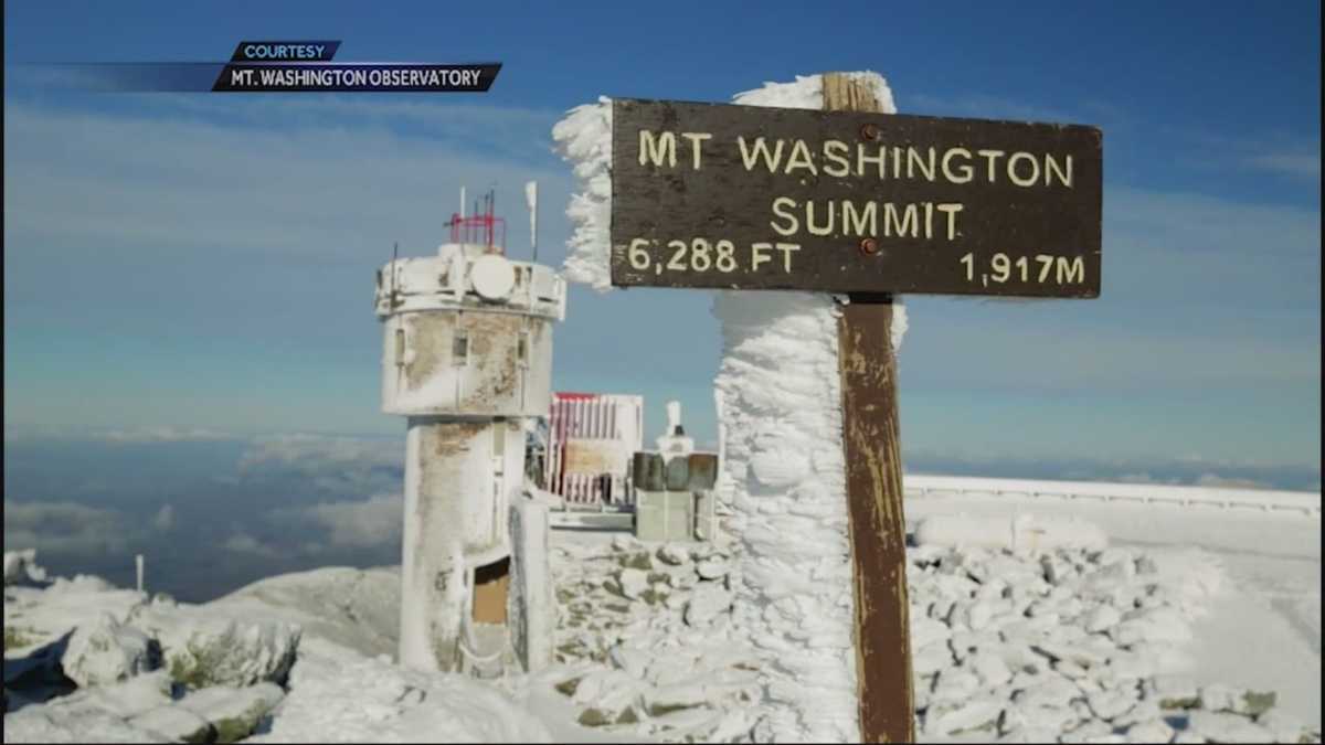 Avalanche warning issued for Mount Washington